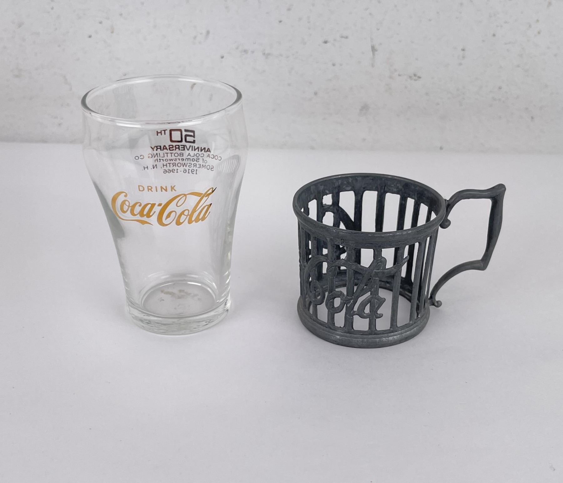 Coca Cola Drinking Glass Reproduction