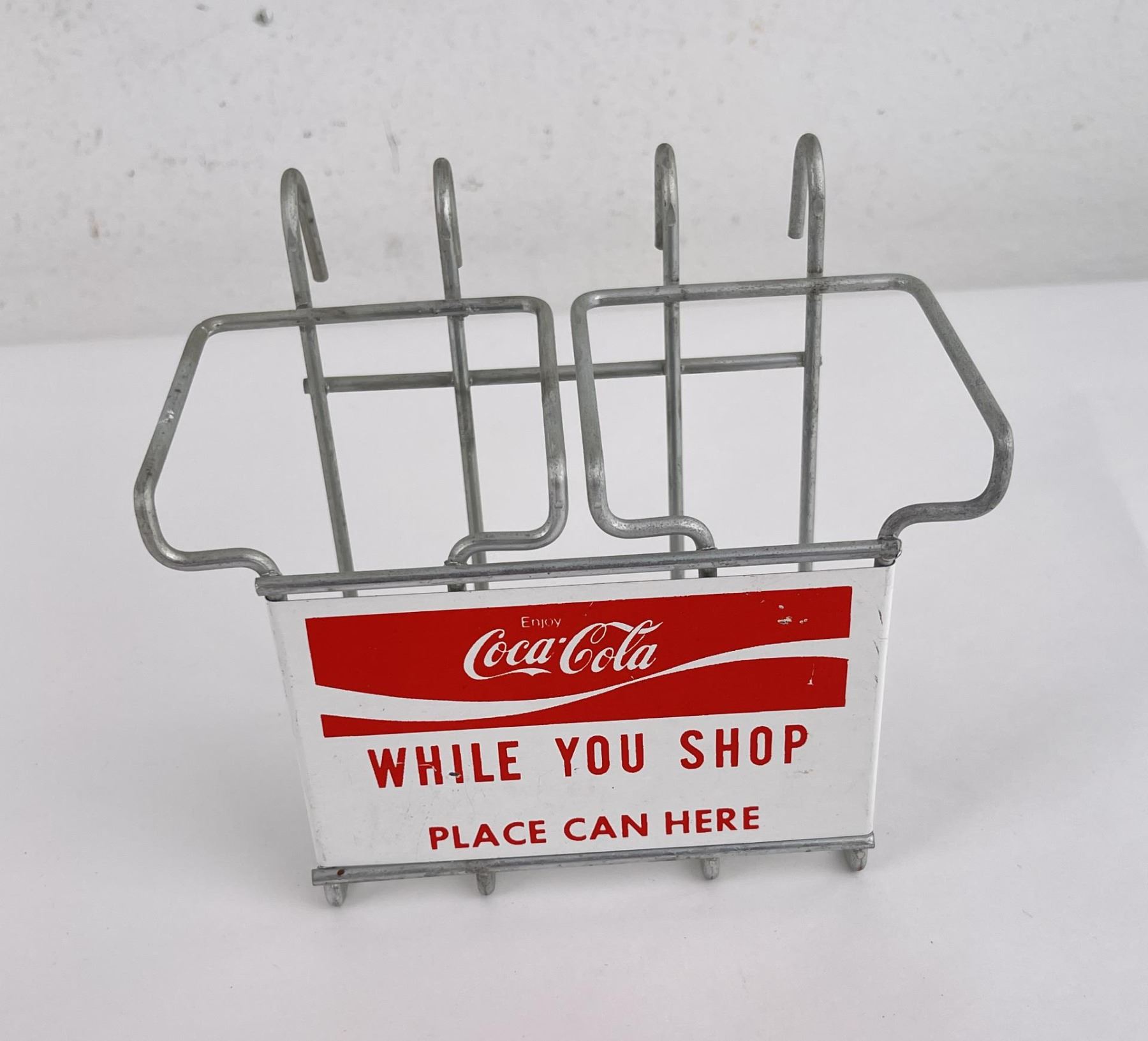 Coca Cola Bottle Shopping Cart Rack Stand