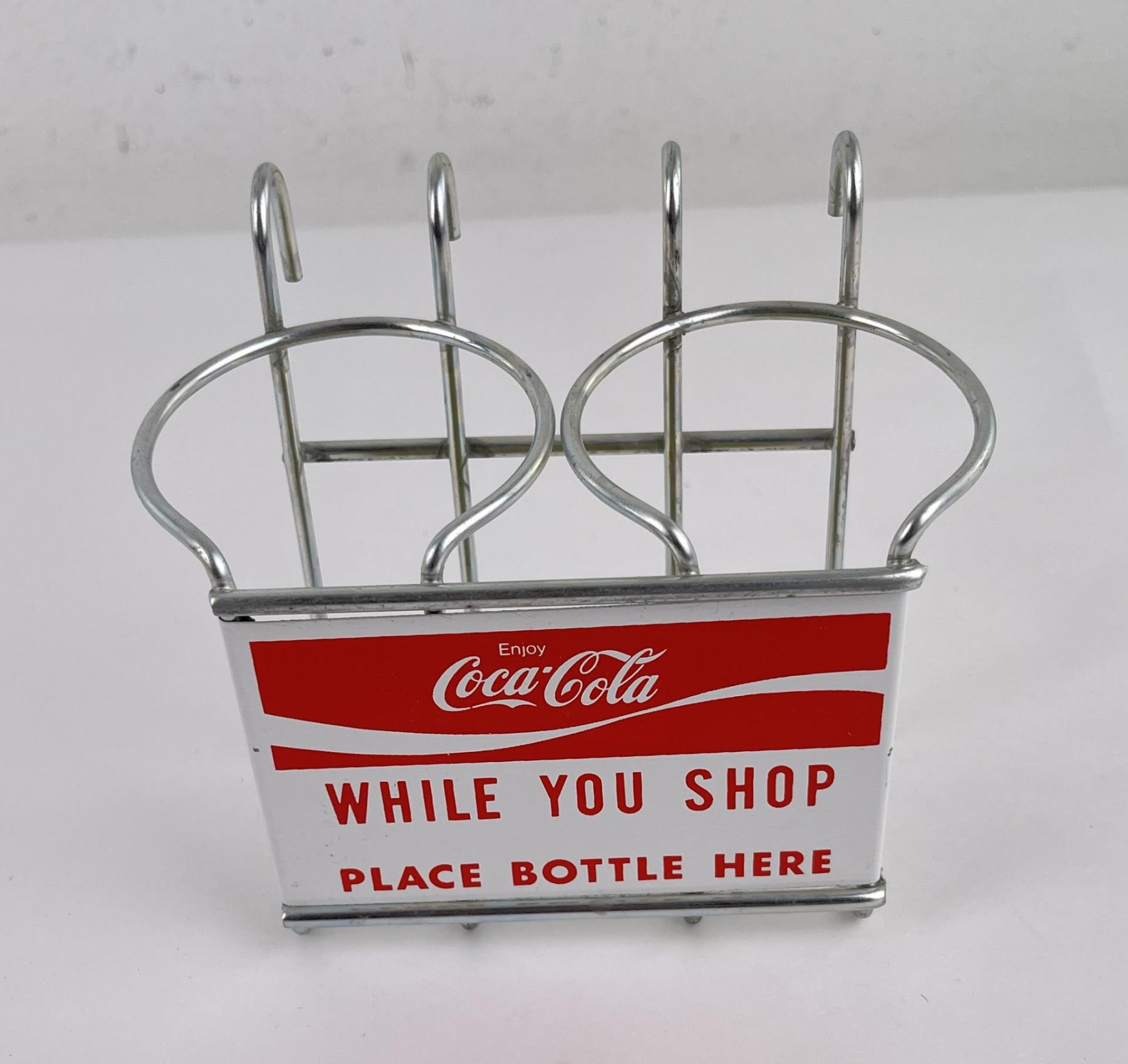 Coca Cola Bottle Shopping Cart Rack Stand