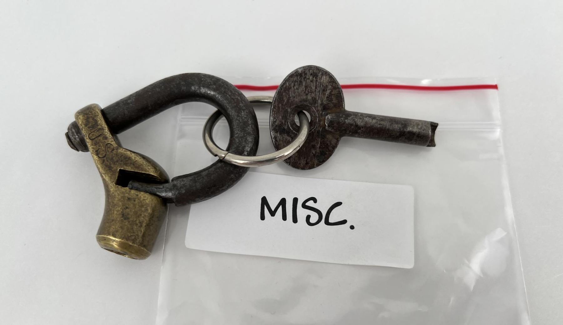 Civil War Artillery Cannon Limber Chest Lock