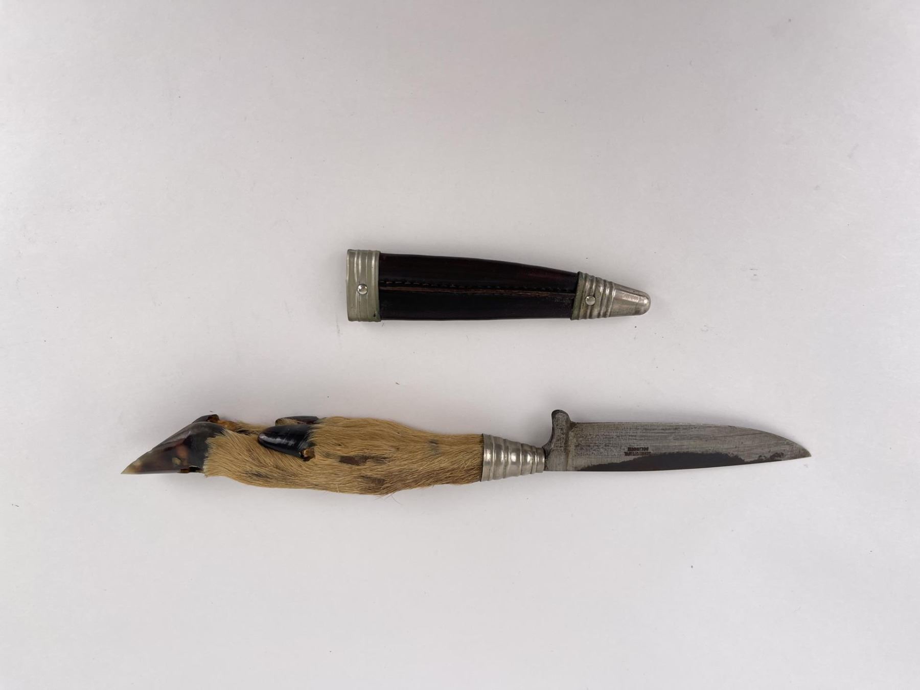 Solingen Germany Hoof Handle Knife