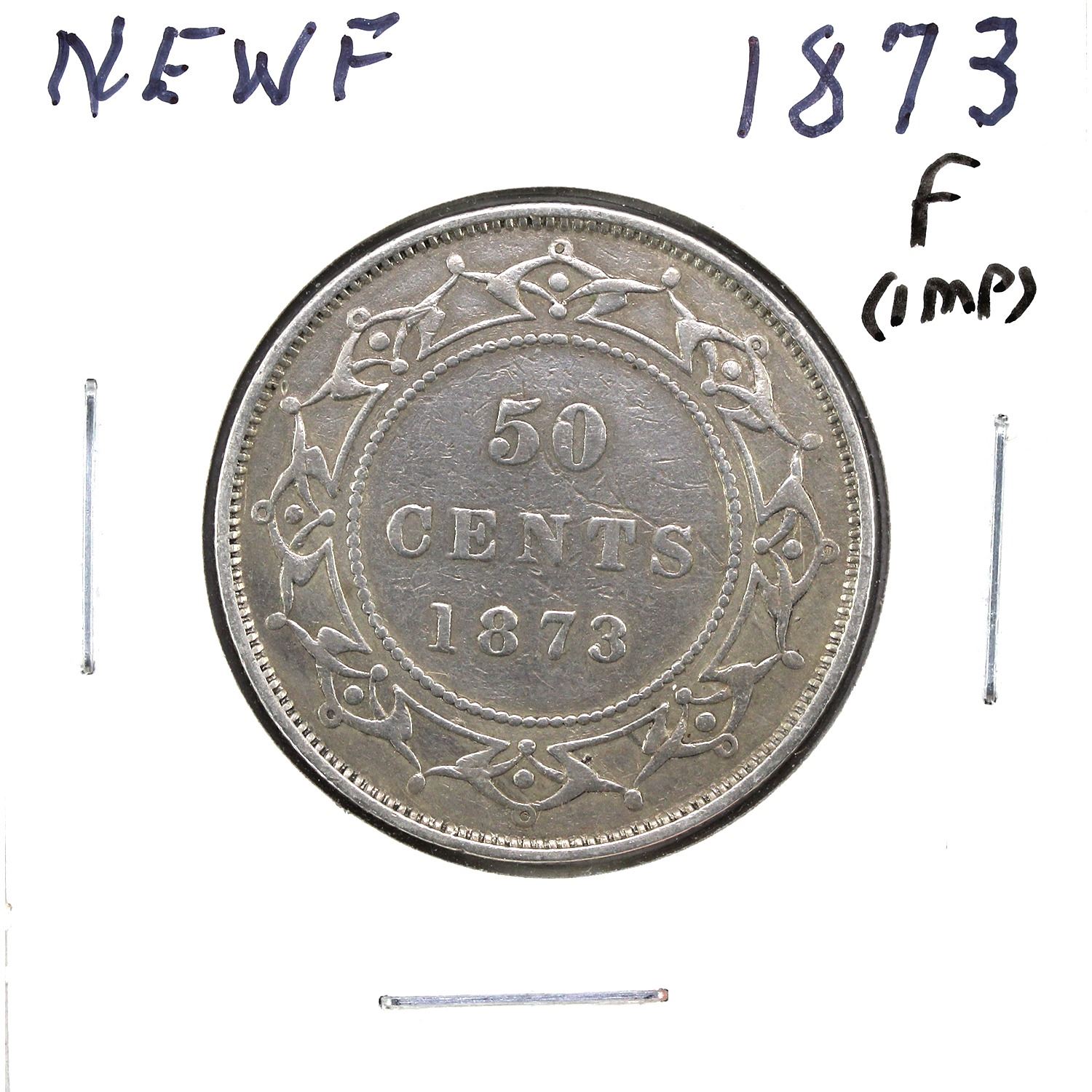 1873 Newfoundland 50-cent Fine