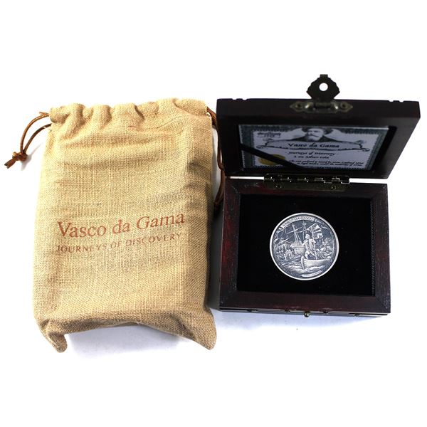 Niue 2016 $5 Journeys of Discovery-Vasco da Gama 2oz Fine Silver Coin ...