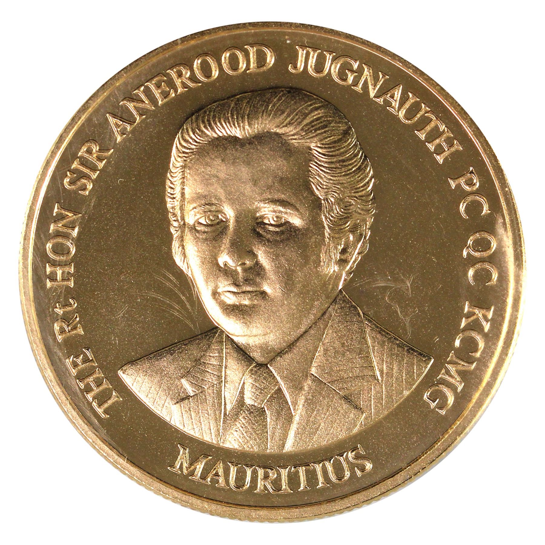 Mauritius Gold 1988 1000 Rupees The Dodo Proof, KM-60 *Rare!*