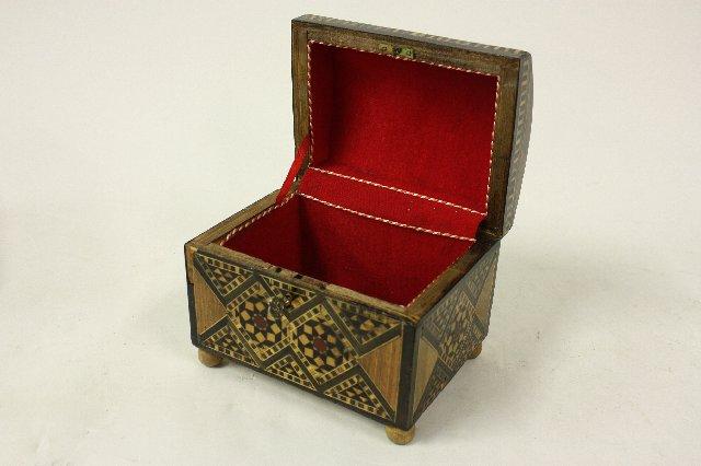 4 Turkish boxes & 1 jewelry box