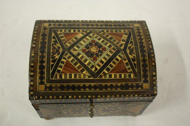 4 Turkish boxes & 1 jewelry box