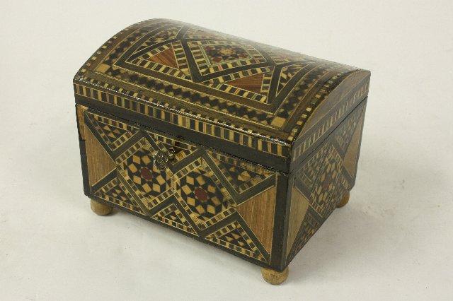 4 Turkish boxes & 1 jewelry box