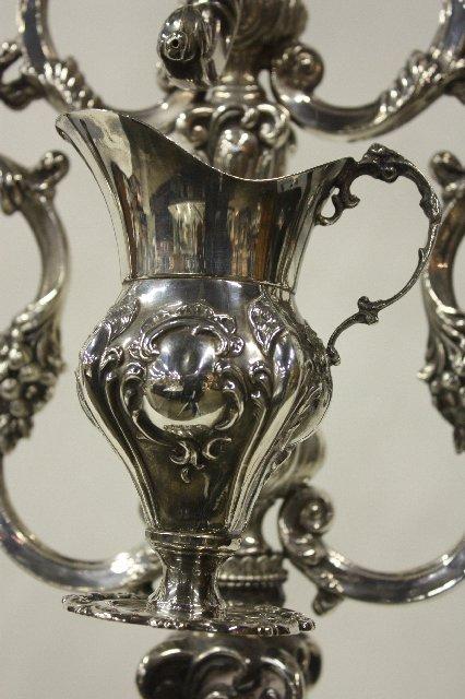 Sterling silver Hazorfim menorah