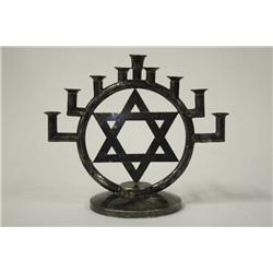 Menorah silver stamped 835