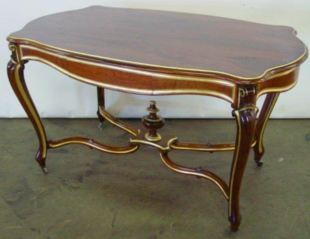 Rosewood parlor table ca. 1860