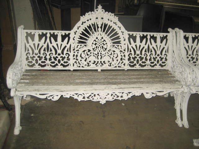 Victorian style metal outdoor furniture