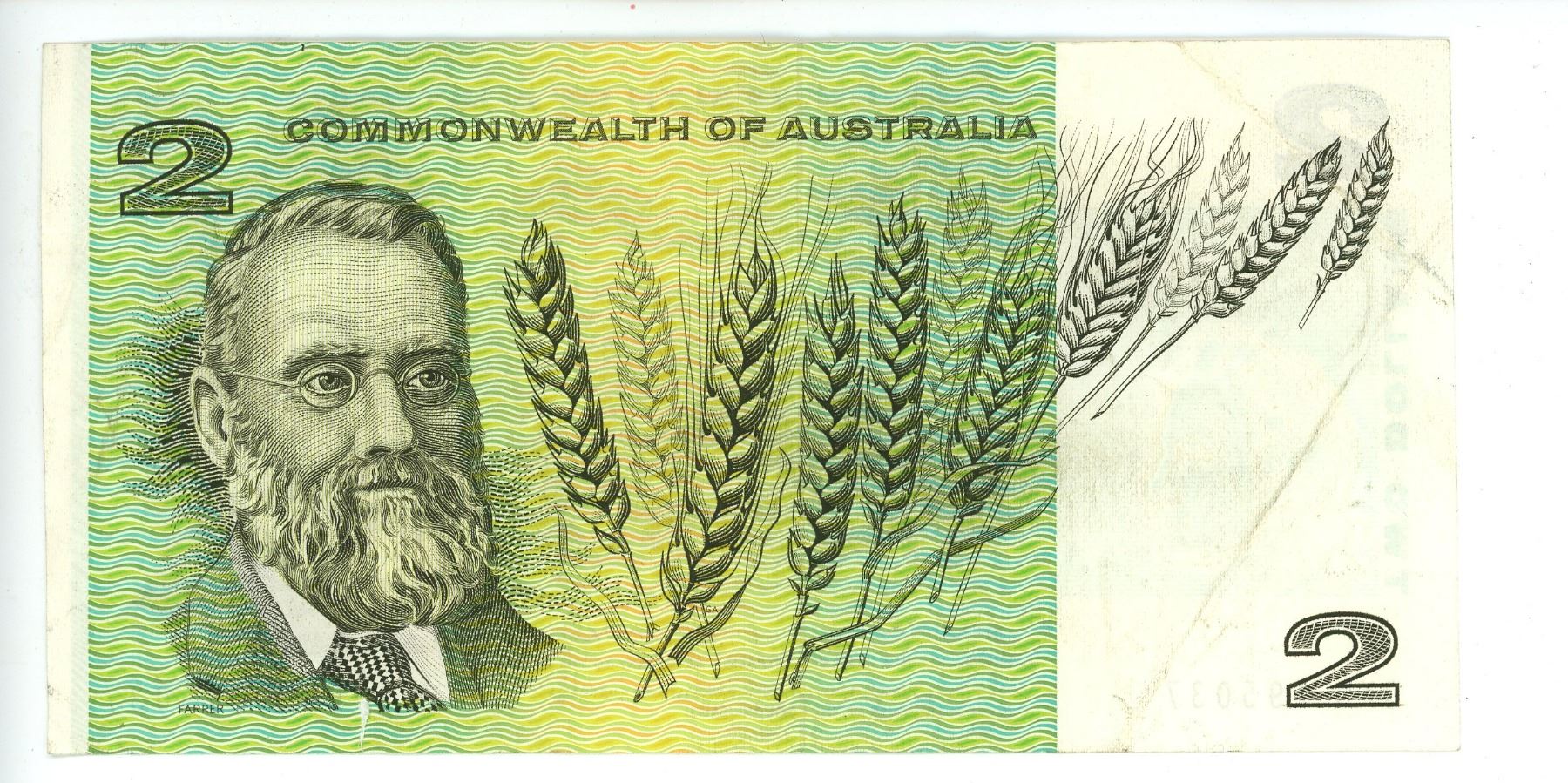 1972 Australian 2 Dollar Bill