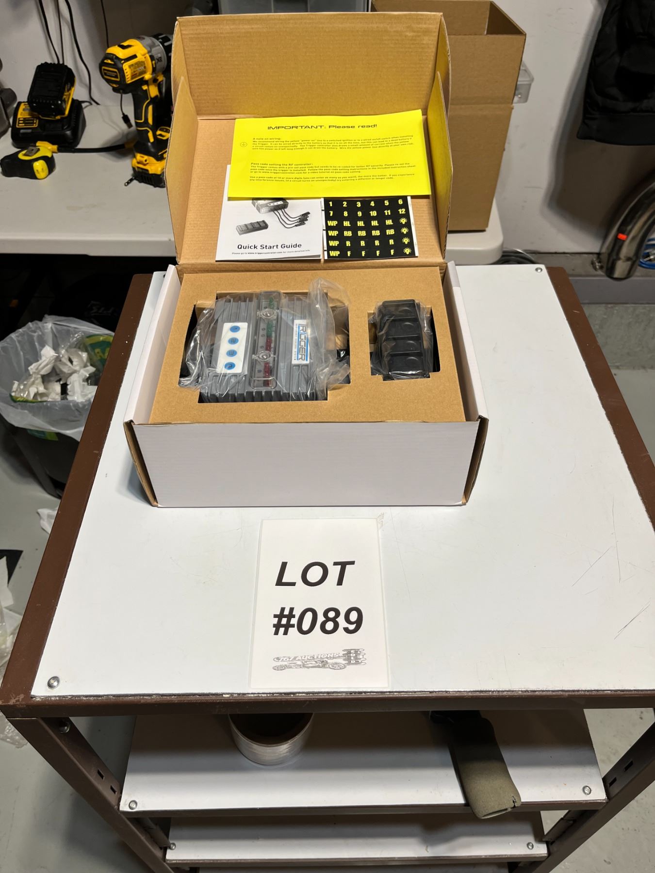 NEW TRIGGER INDUSTRIES 4 Channel Controller.(Retail $370)