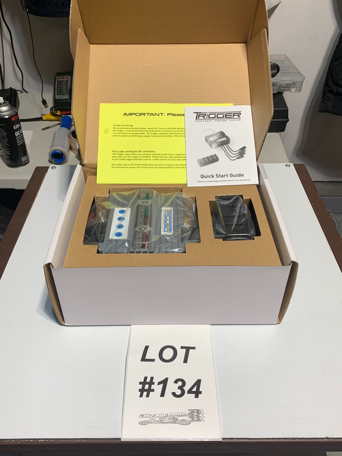 NEW TRIGGER INDUSTRIES 4 Channel Controller.(Retail $370)