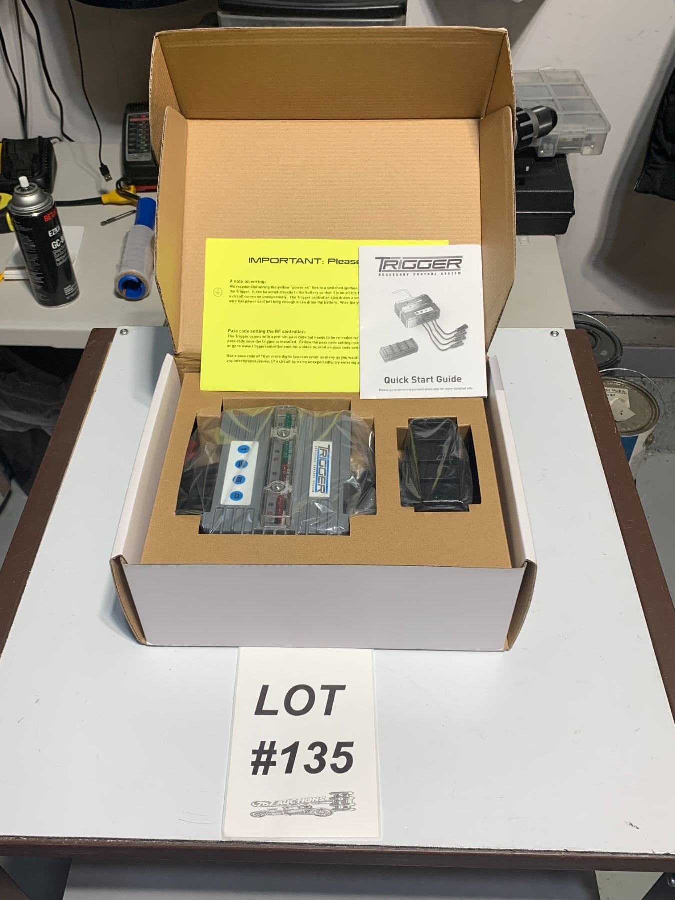 NEW TRIGGER INDUSTRIES 4 Channel Controller.(Retail $370)