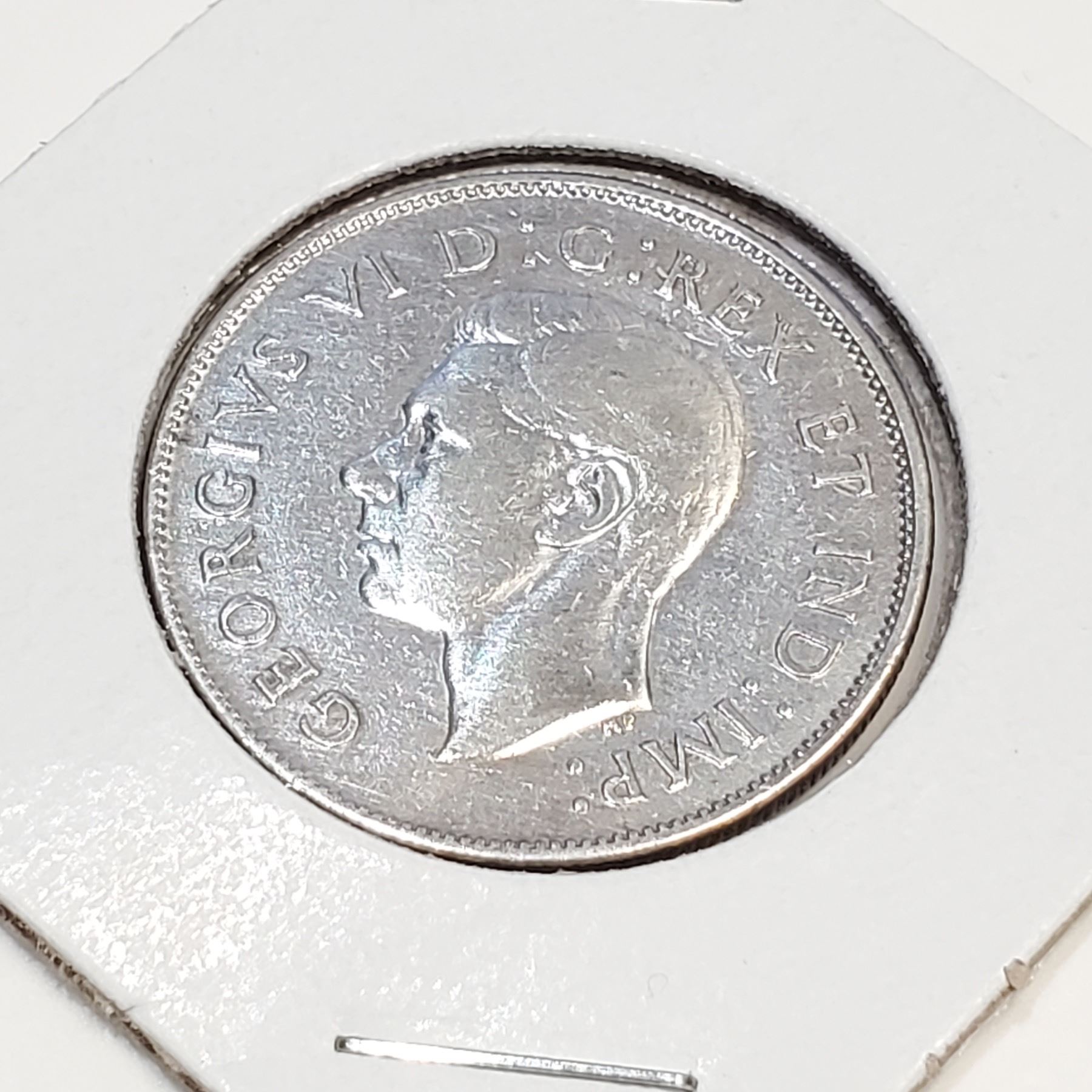 $80 Silver Canadian 50 Cents 1943 Coin
