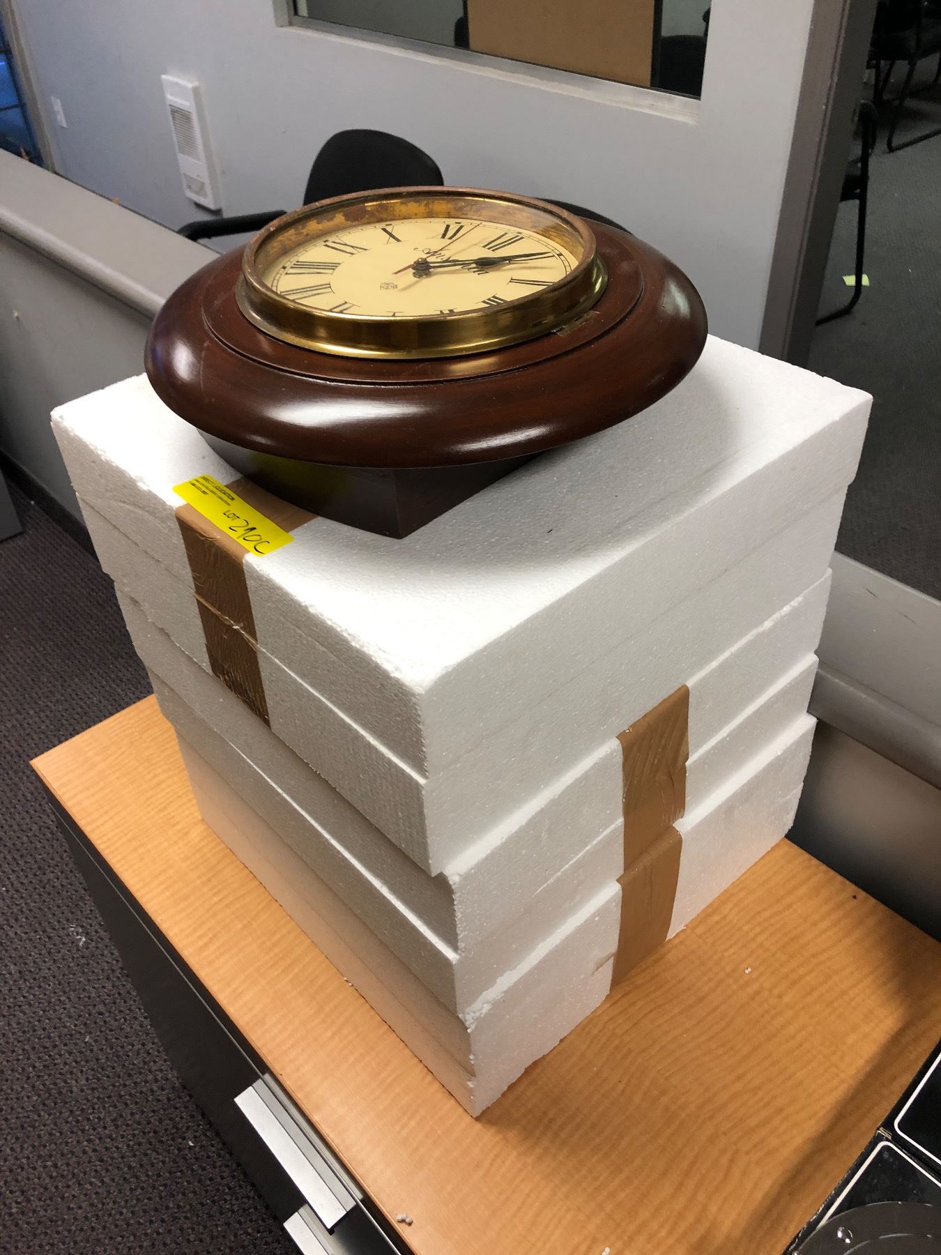 Group of four new antique reproduction wall clocks