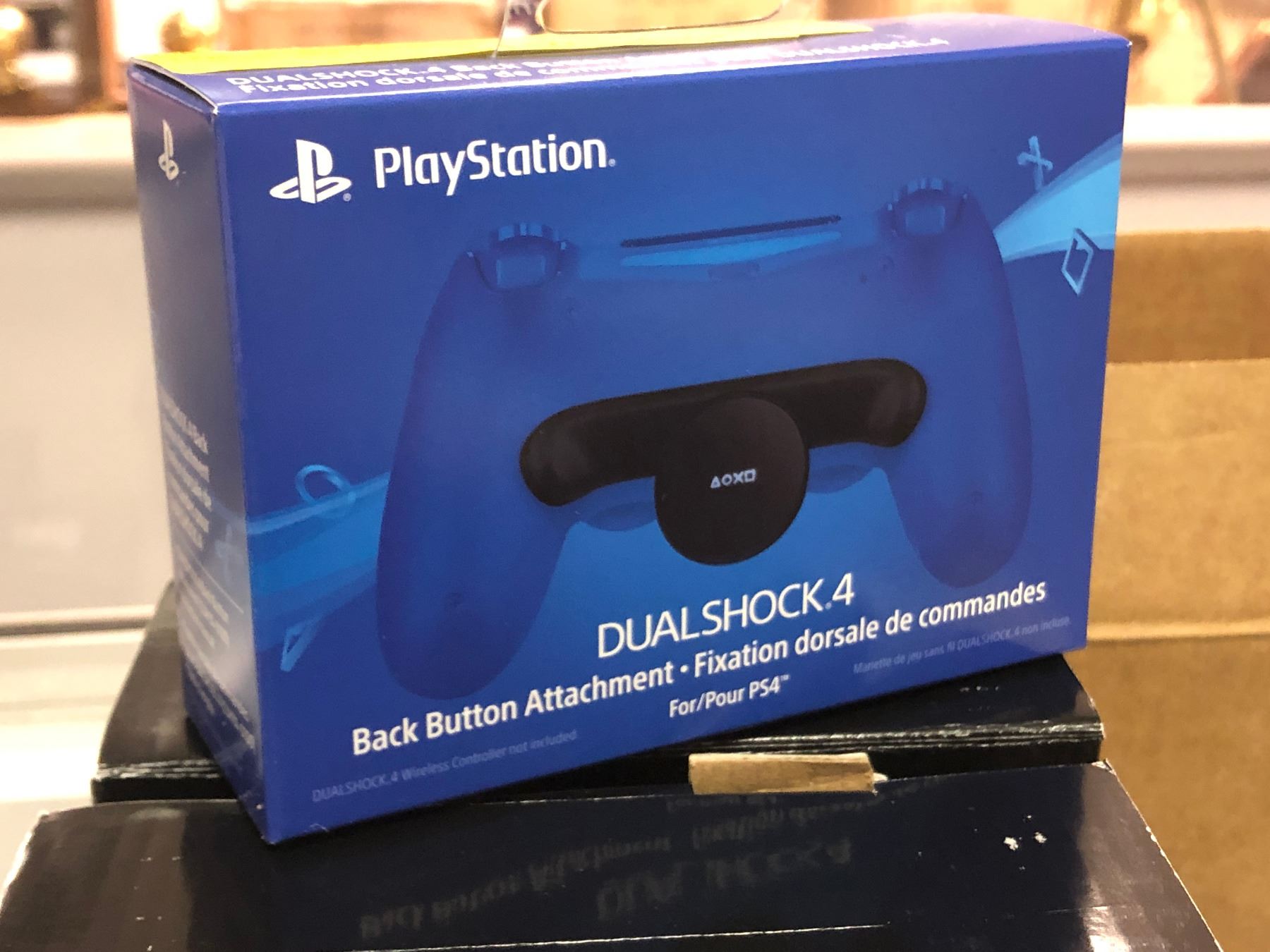 New DualShock 4 back button attachment for PS4 (new in box)
