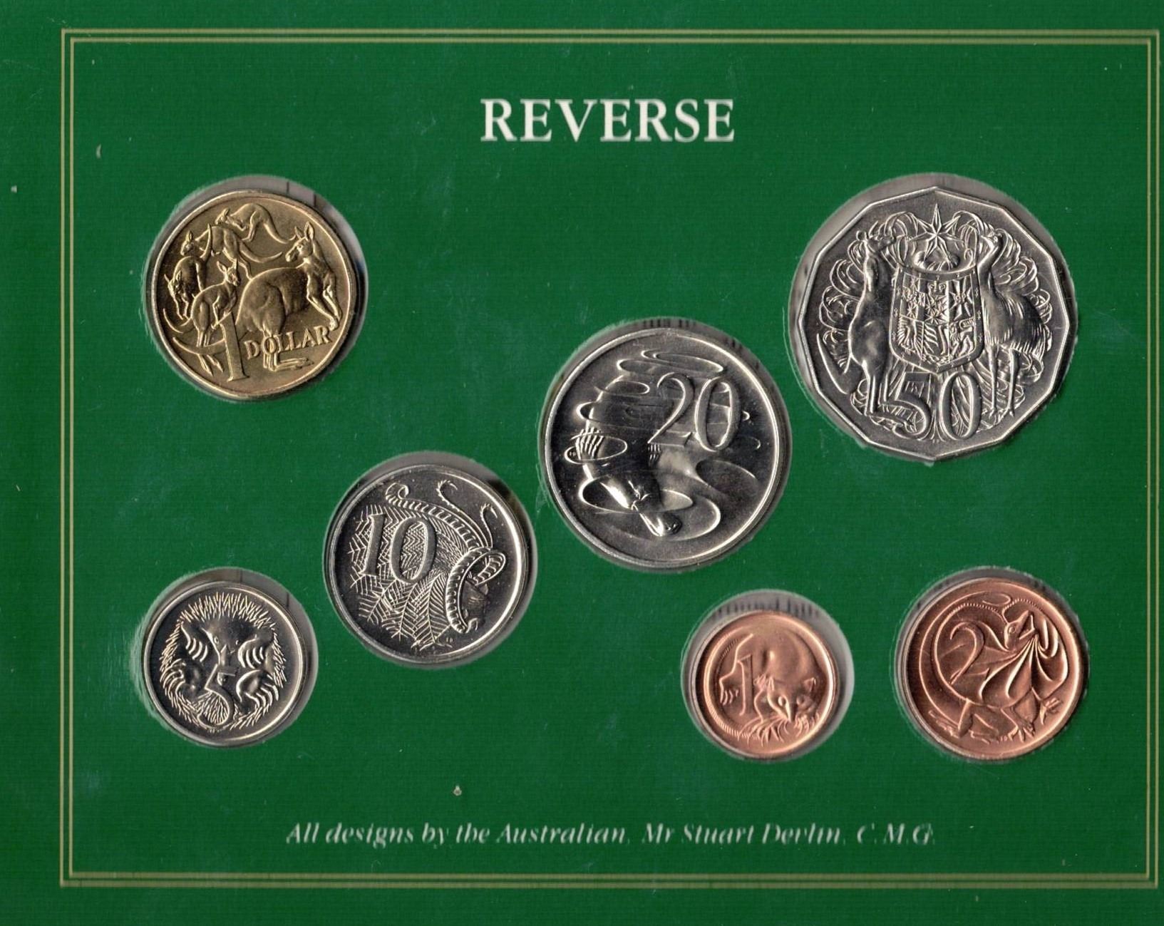1985 Set of Australian Coins