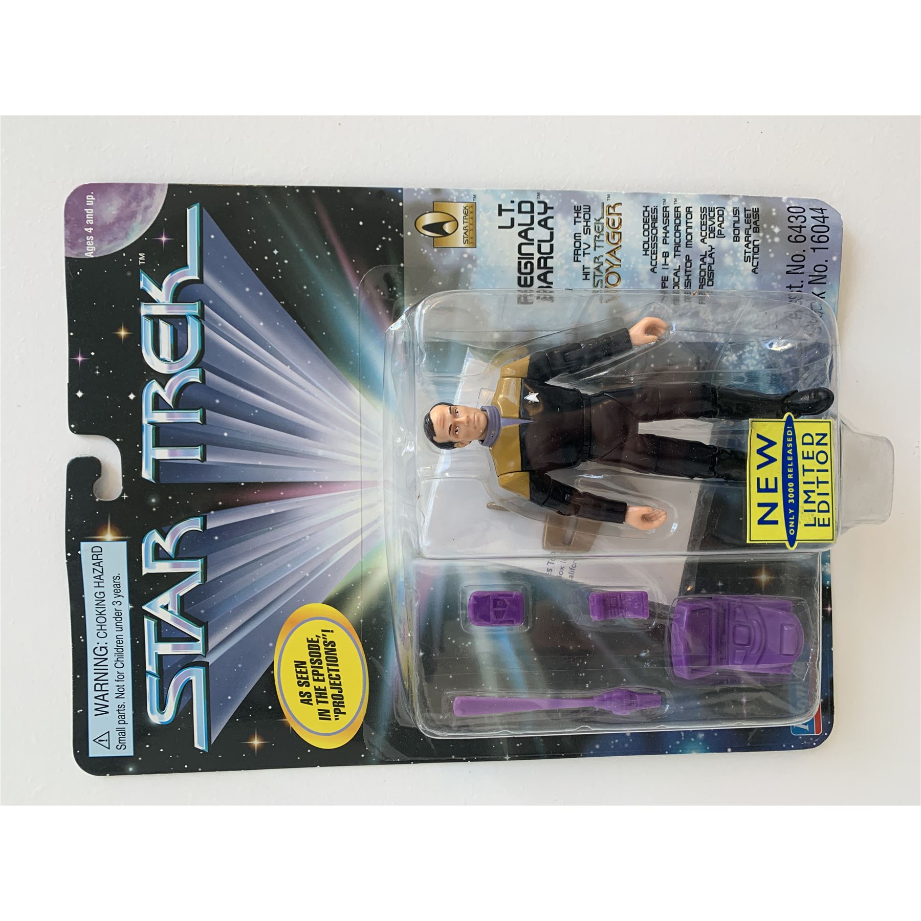 Star Trek Voyager Lt. Reginald Barclay action figure