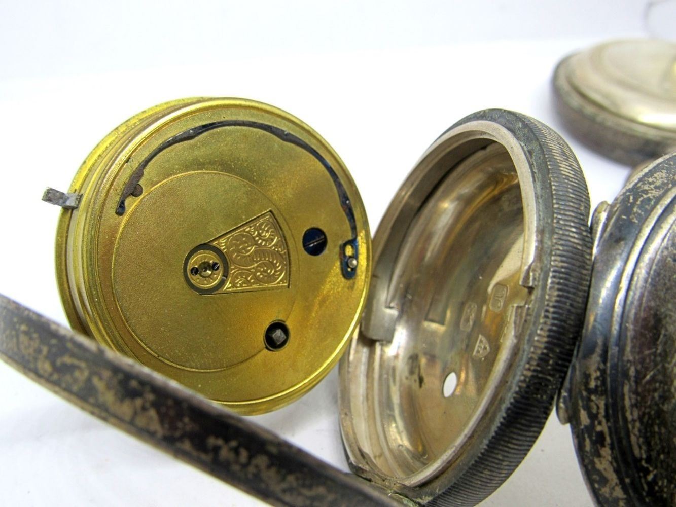(3) ANTIQUE POCKET WATCHES PARTS