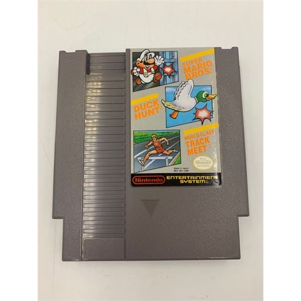 Nintendo NES Super Mario Bros/Duck Hunt/World Class Track Meet