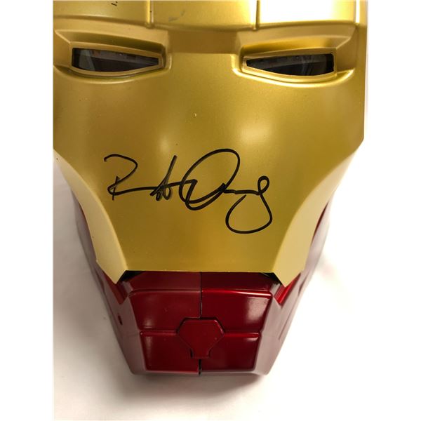Iron Man Robert Downey Jr Signed Mask