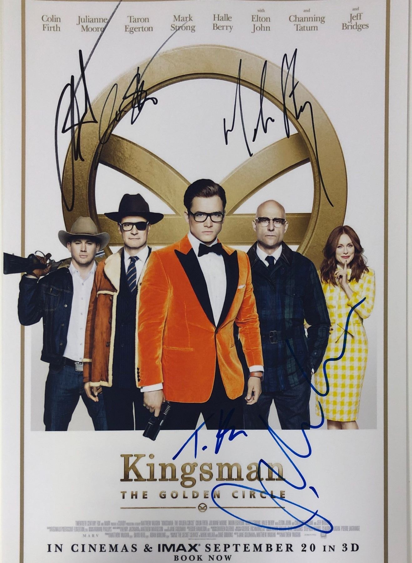 Kingsman 2 Photo Michael Caine Autographed Signed