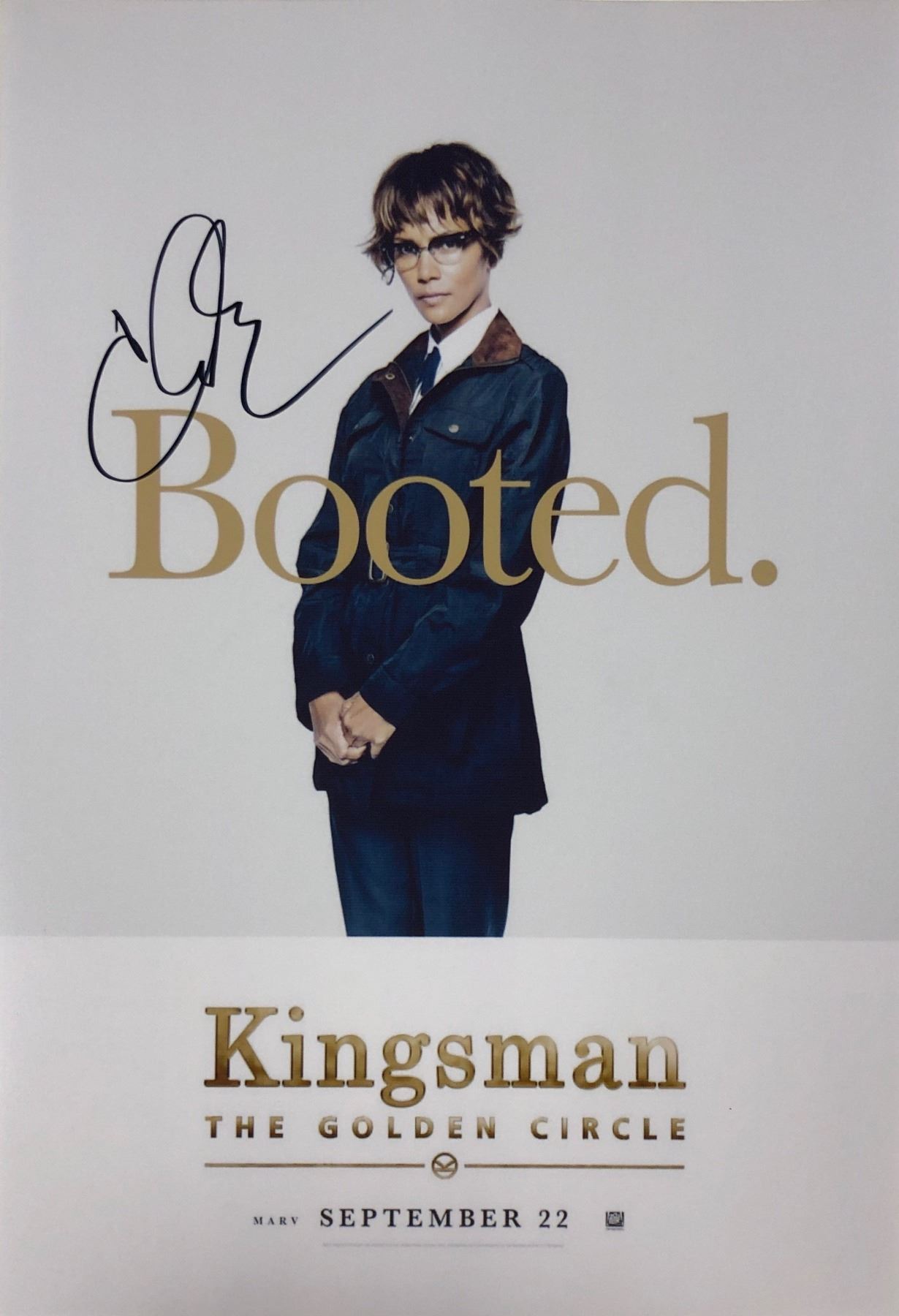 Kingsman 2 Photo Halle Berry Autographed Signed