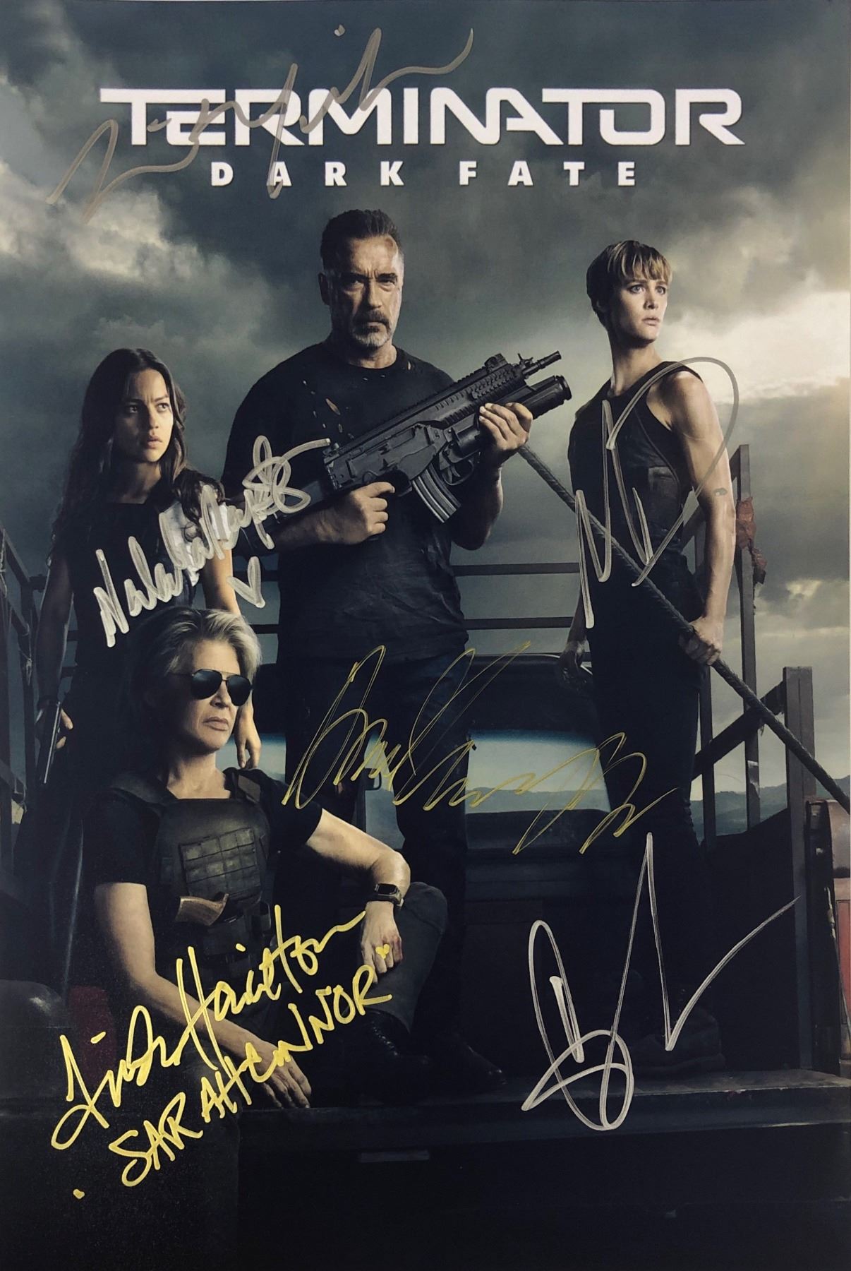 Terminator Dark Fate Photo Arnold Schwarzenegger Linda Hamilton ...