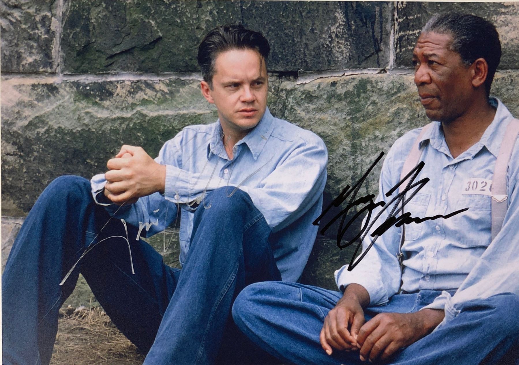 Shawshank Redemption Morgan Freeman Autographed Photo