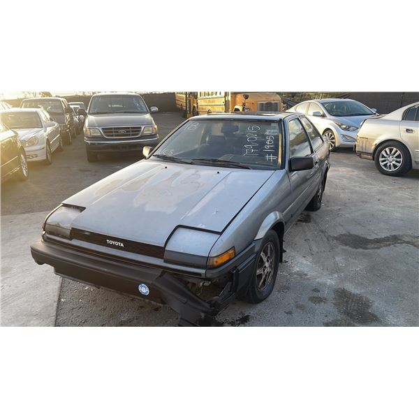 1986 Toyota Corolla SR5 Sport