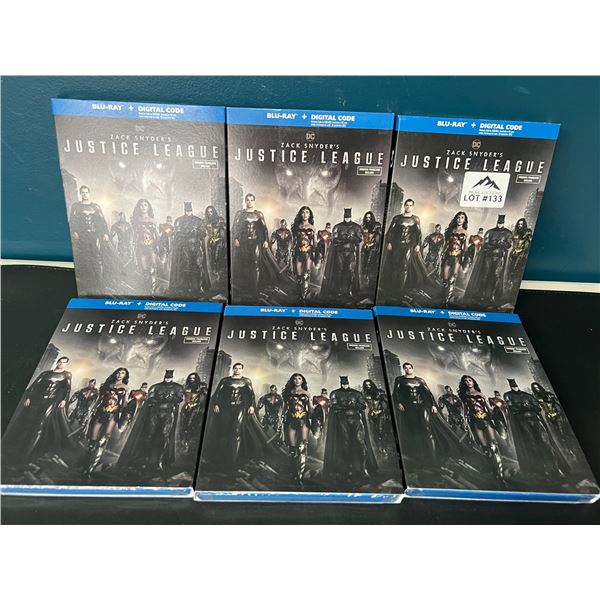 Lot of 6 Justice League Blu-Ray DVD Sets