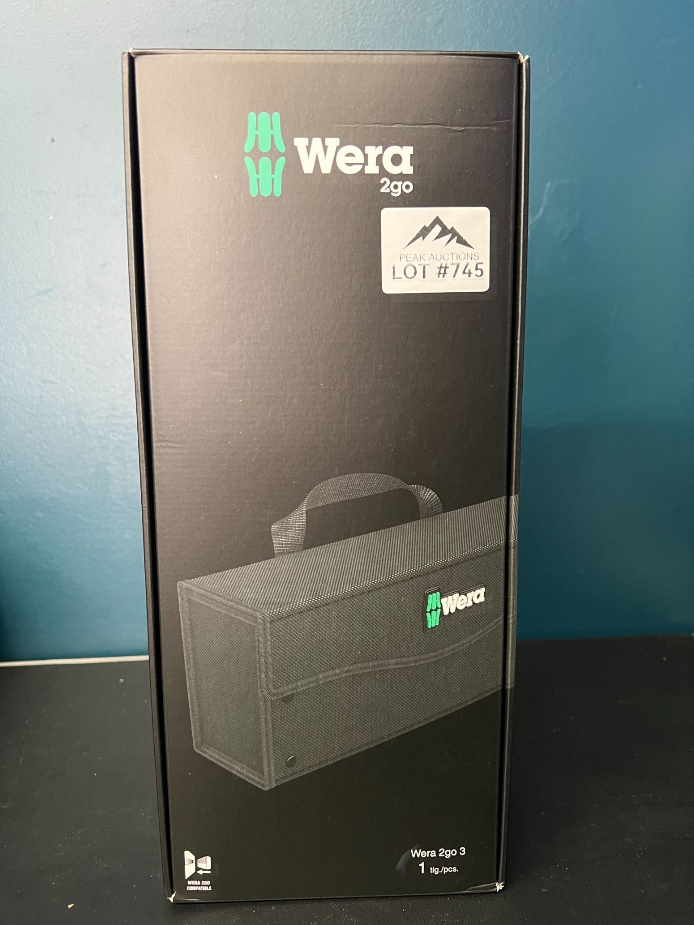 Lot of 1 Wera 2go 3 Tool Box