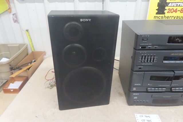 Sony Model LBT-D117 Compact Hi Fidelity System + Speakers Sony Model LBT-D117 Compact Hi Fidelity System + Speakers