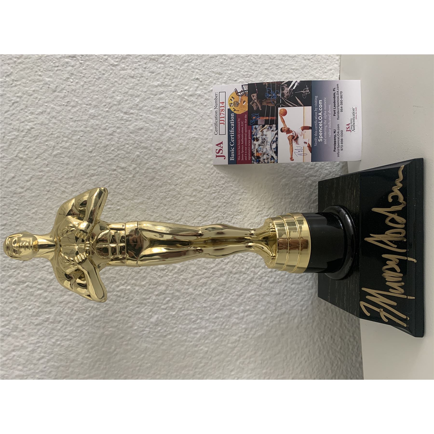 F. Murray Abraham Autographed Signed Oscar Replica Award JSA