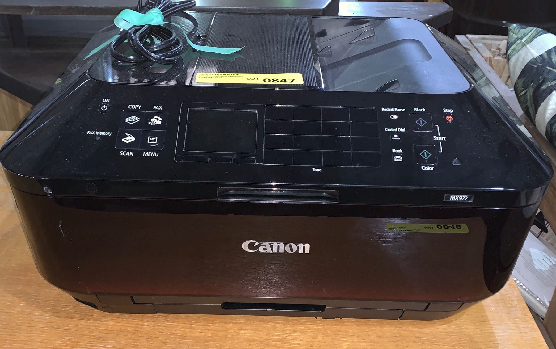 Canon printer MX922 from estate