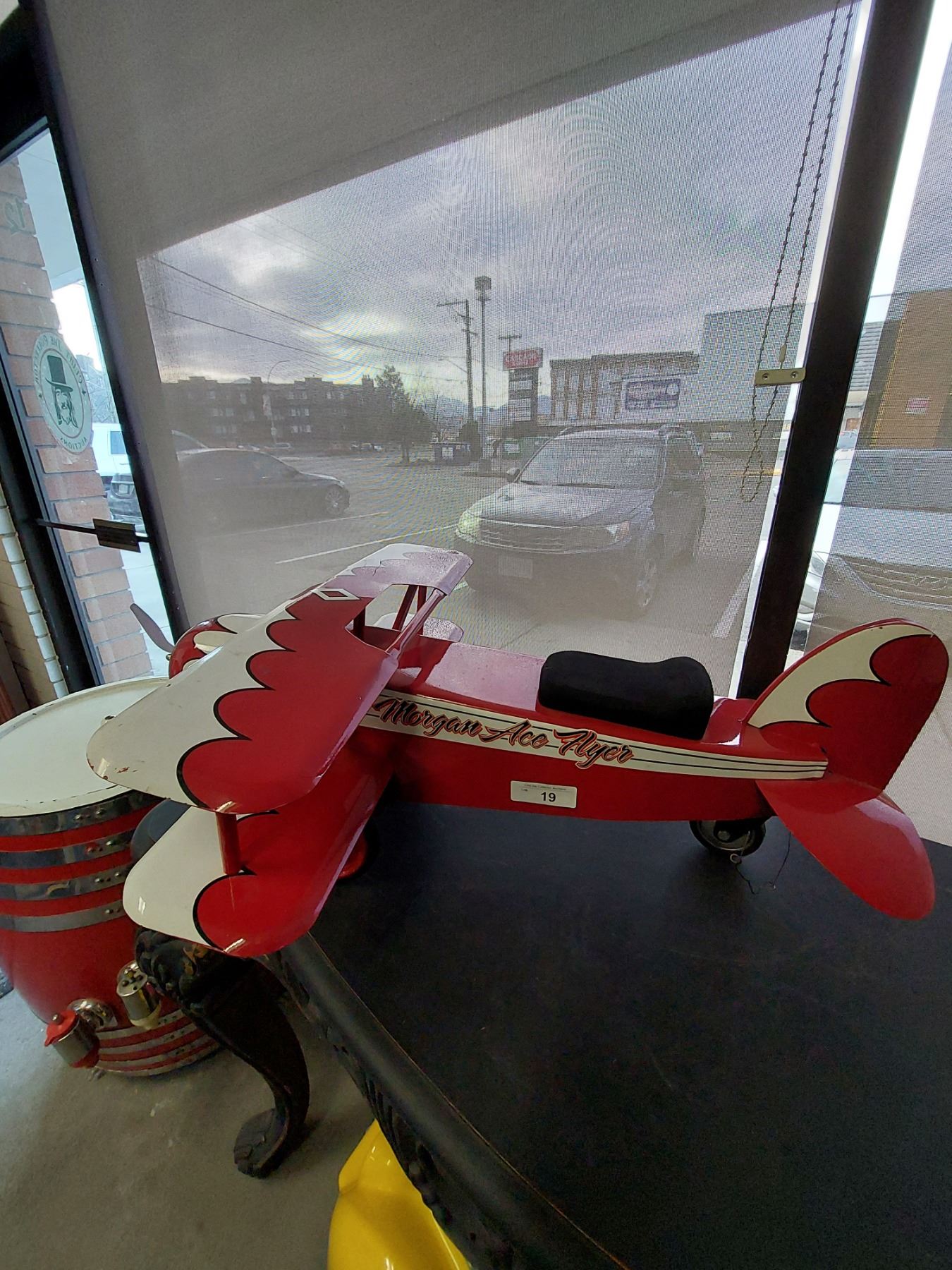 PRESSED STEEL RIDE ON PLANE-MORGAN ACE FLYER