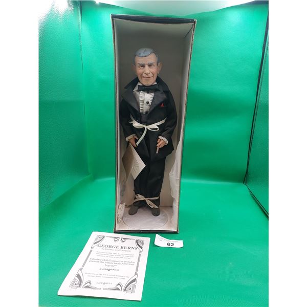 LEGEND SERIES GEORGE BURNS DOLL IN ORIGINAL BOX