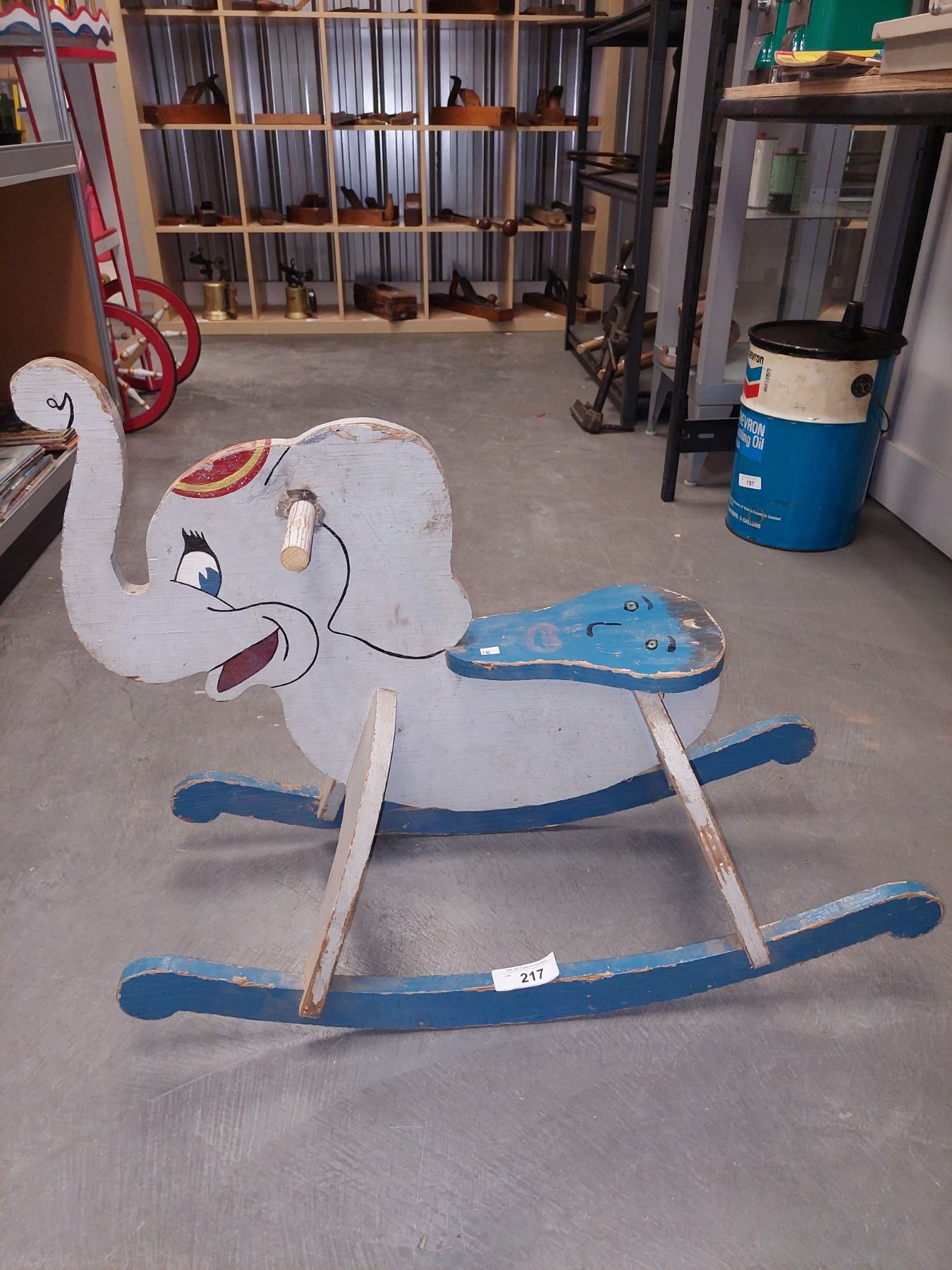 DUMBO THE ELEPHANT ROCKING HORSE
