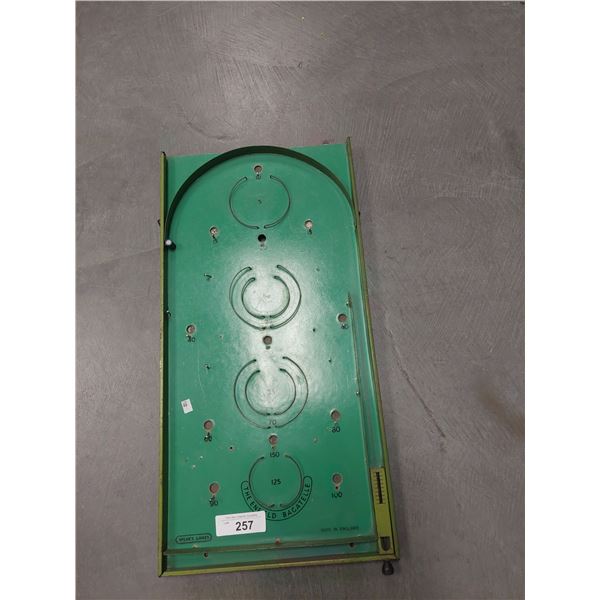 VINTAGE TABLE TOP PINBALL GAME