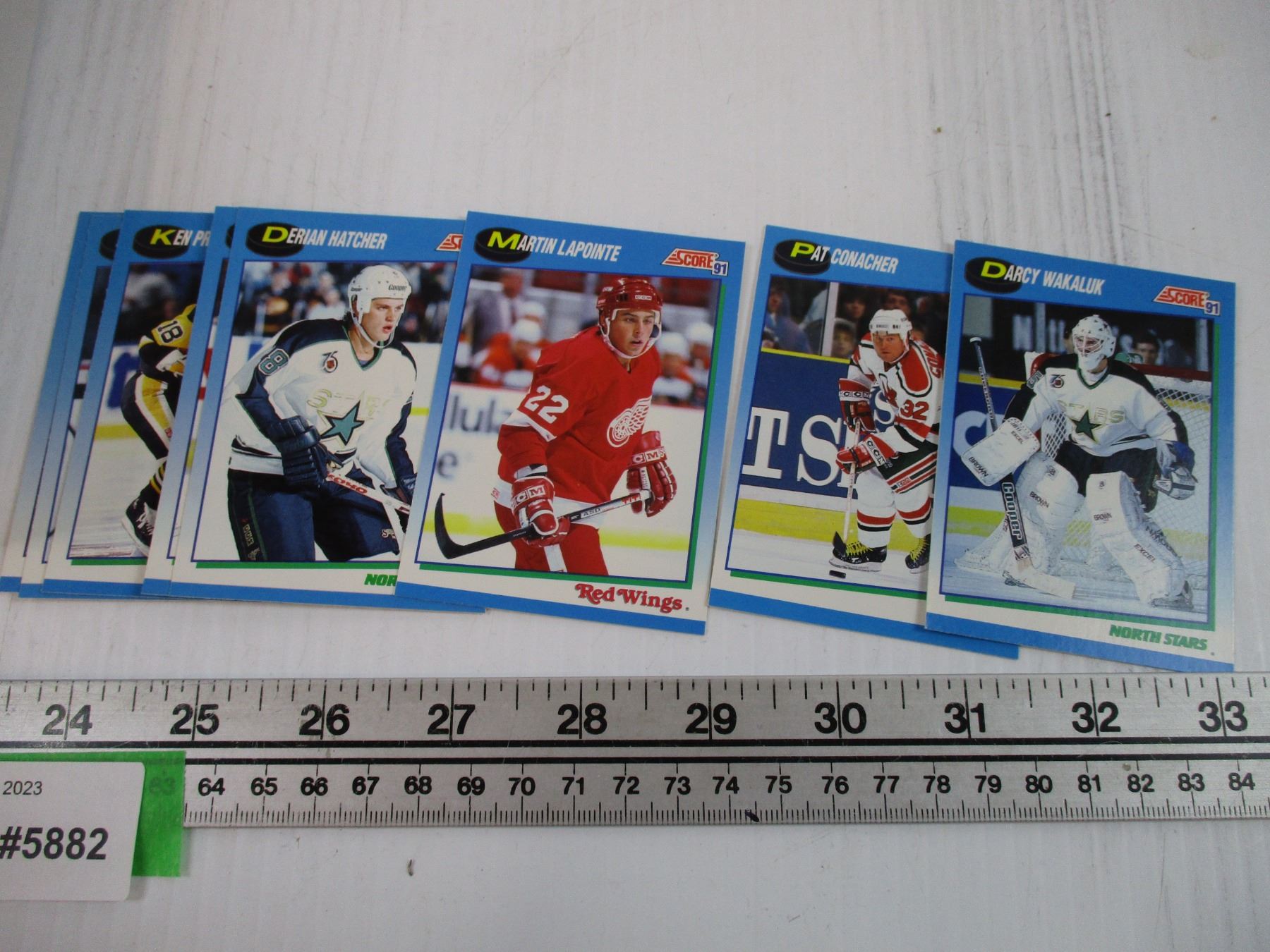 1991-92 Score Hockey Cards - Bodnarus Auctioneering 1991-92 Score Hockey Cards - Bodnarus Auctioneering