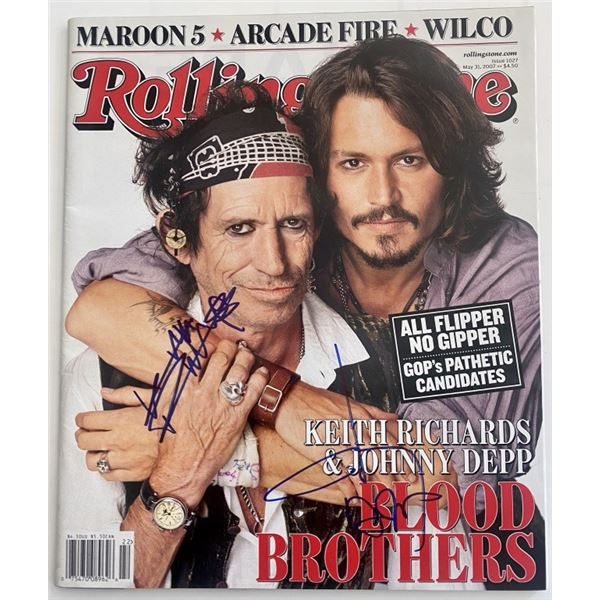 Rolling Stones Signed Magazine Rolling Stones Signed Magazine