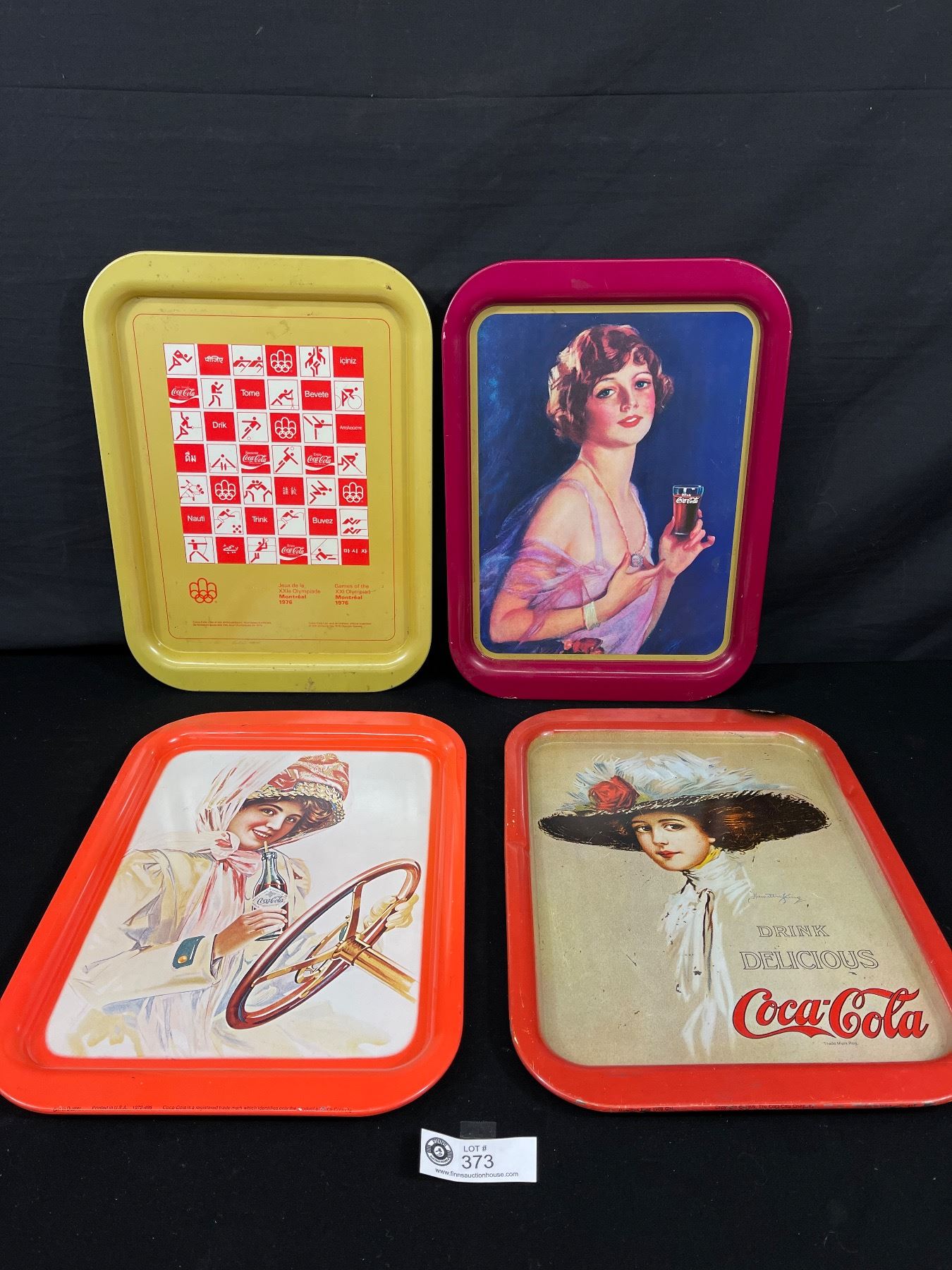 Nice Lot of Vintage Coca Cola Serving Trays