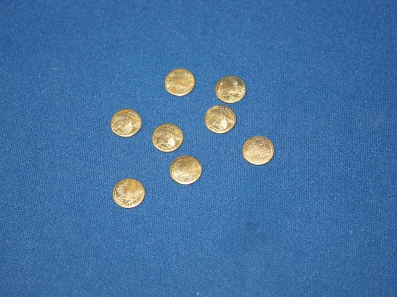 8 Mini St. Gauden 8-10K Gold Coins 4g