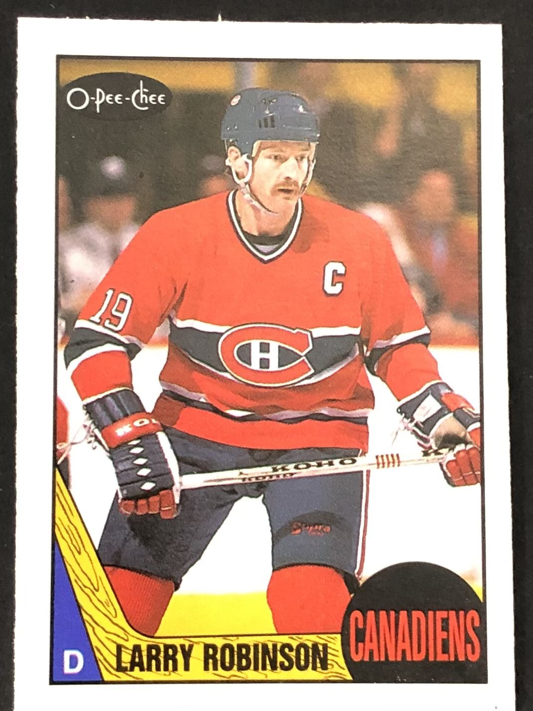 1987-88 O-PEE-CHEE Larry Robinson (HOF)