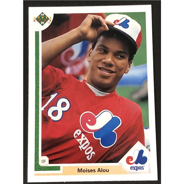 1991 UPPER DECK Moises Alou (RC)