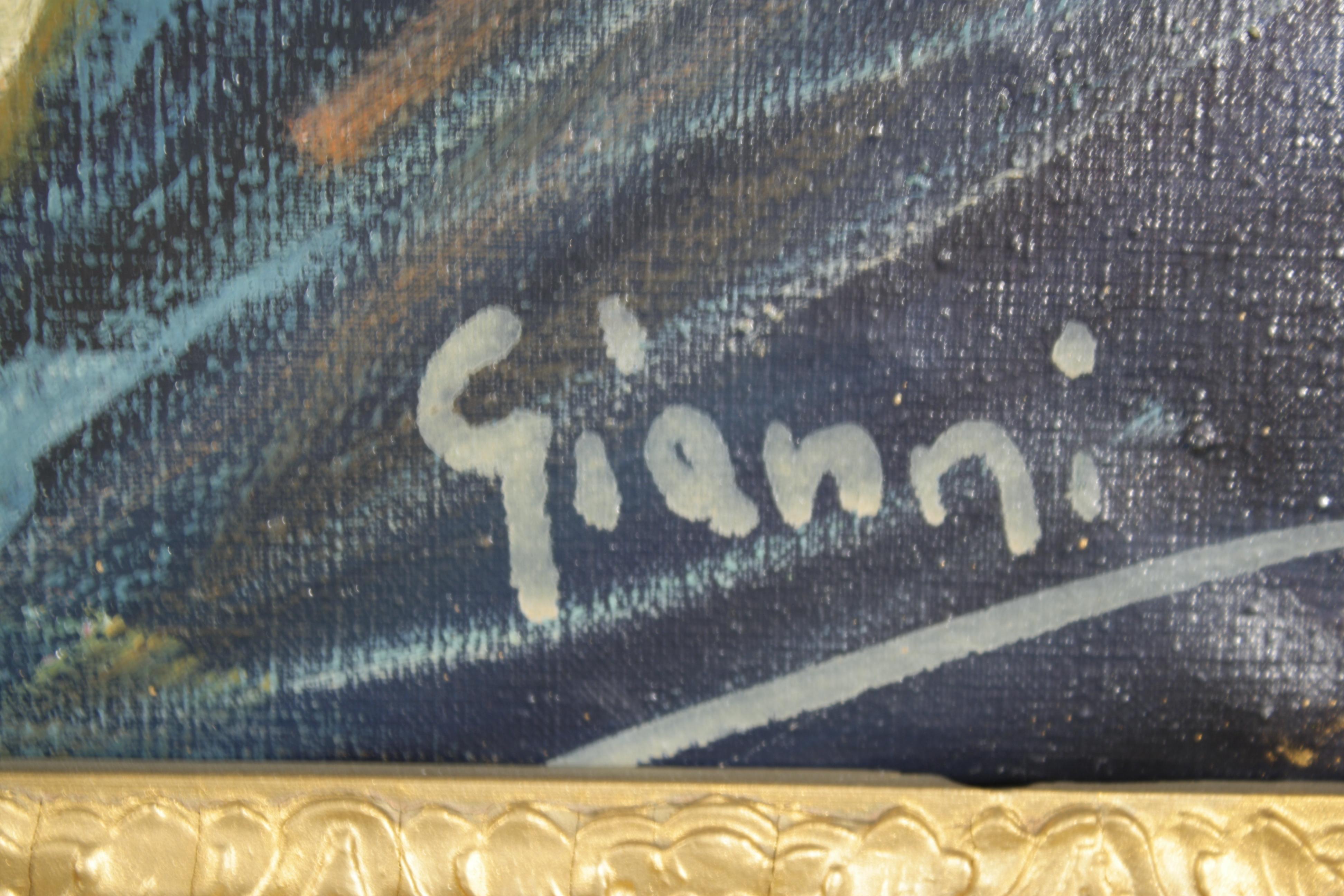 Gianni, Portrait of a Woman, Oil on canvas,