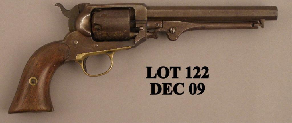 Whitney Pocket percussion revolver, .31 cal., 6” octagon barrel, brown ...