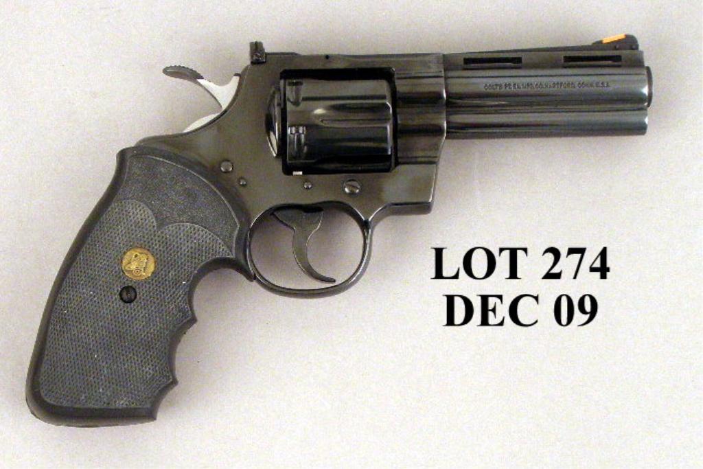Colt Python Revolver .357 Mag. #K25265. 4” barrel. Beautiful high ...